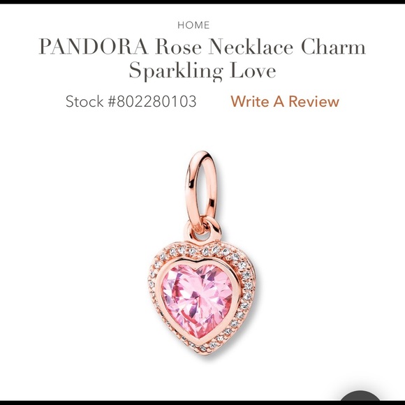 Pandora | Jewelry | Pandora Rose Necklace | Poshmark